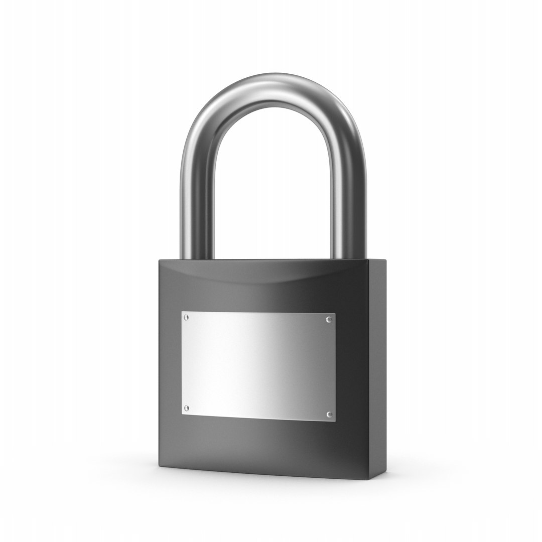 3D Padlock Model - TurboSquid 1894900
