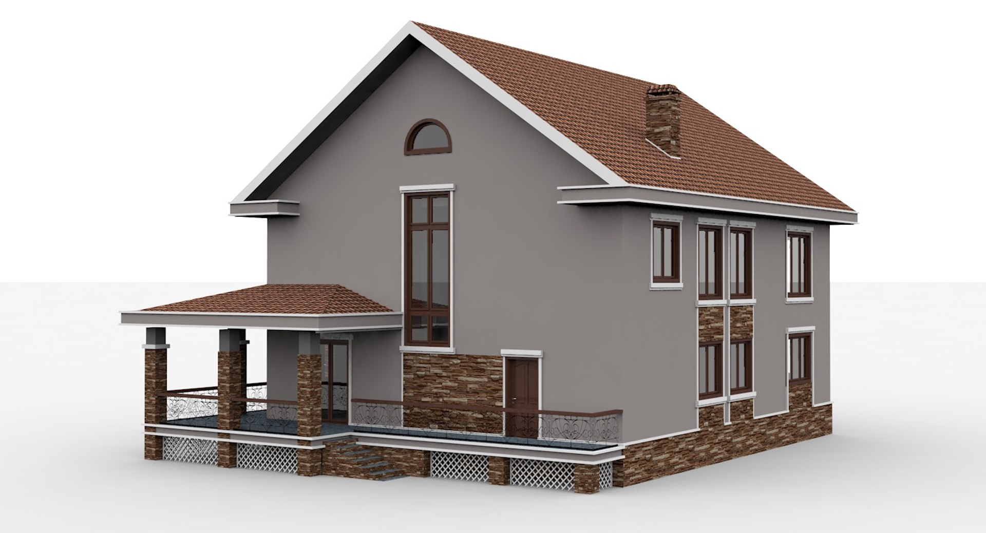 Stone House Model - TurboSquid 1253255