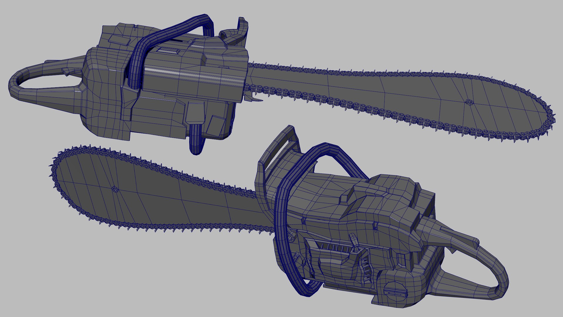 3D Chainsaw - TurboSquid 2243222