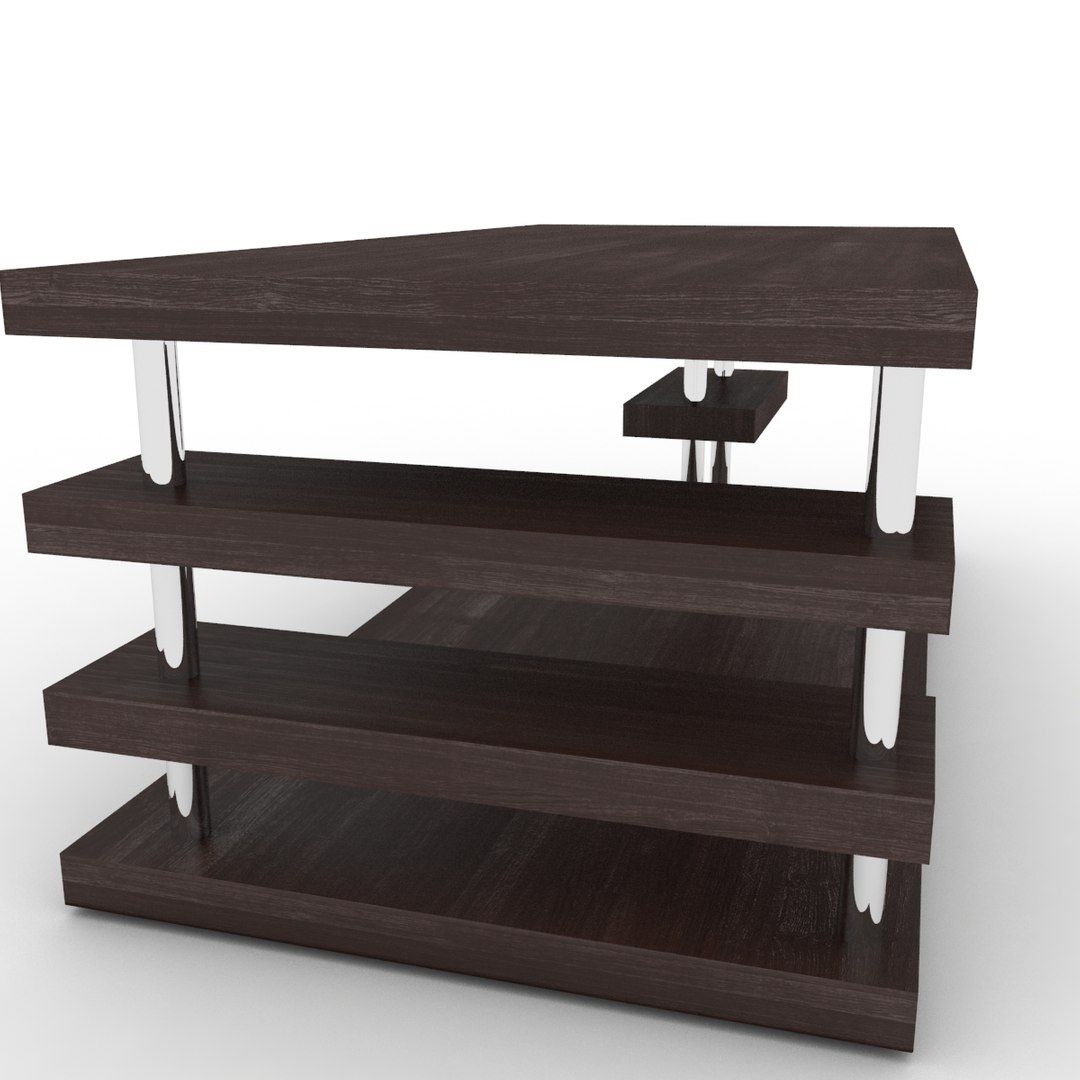 3d model of modern coffee table
