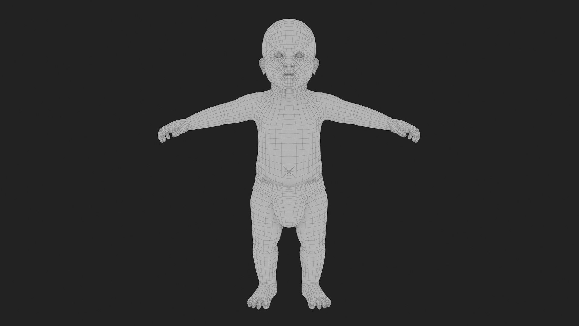 3D baby rig - TurboSquid 1704781