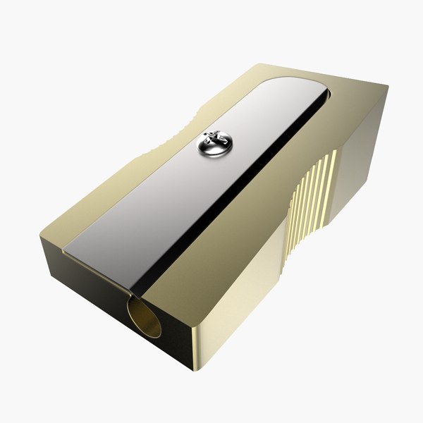 3d model sharpener modeled