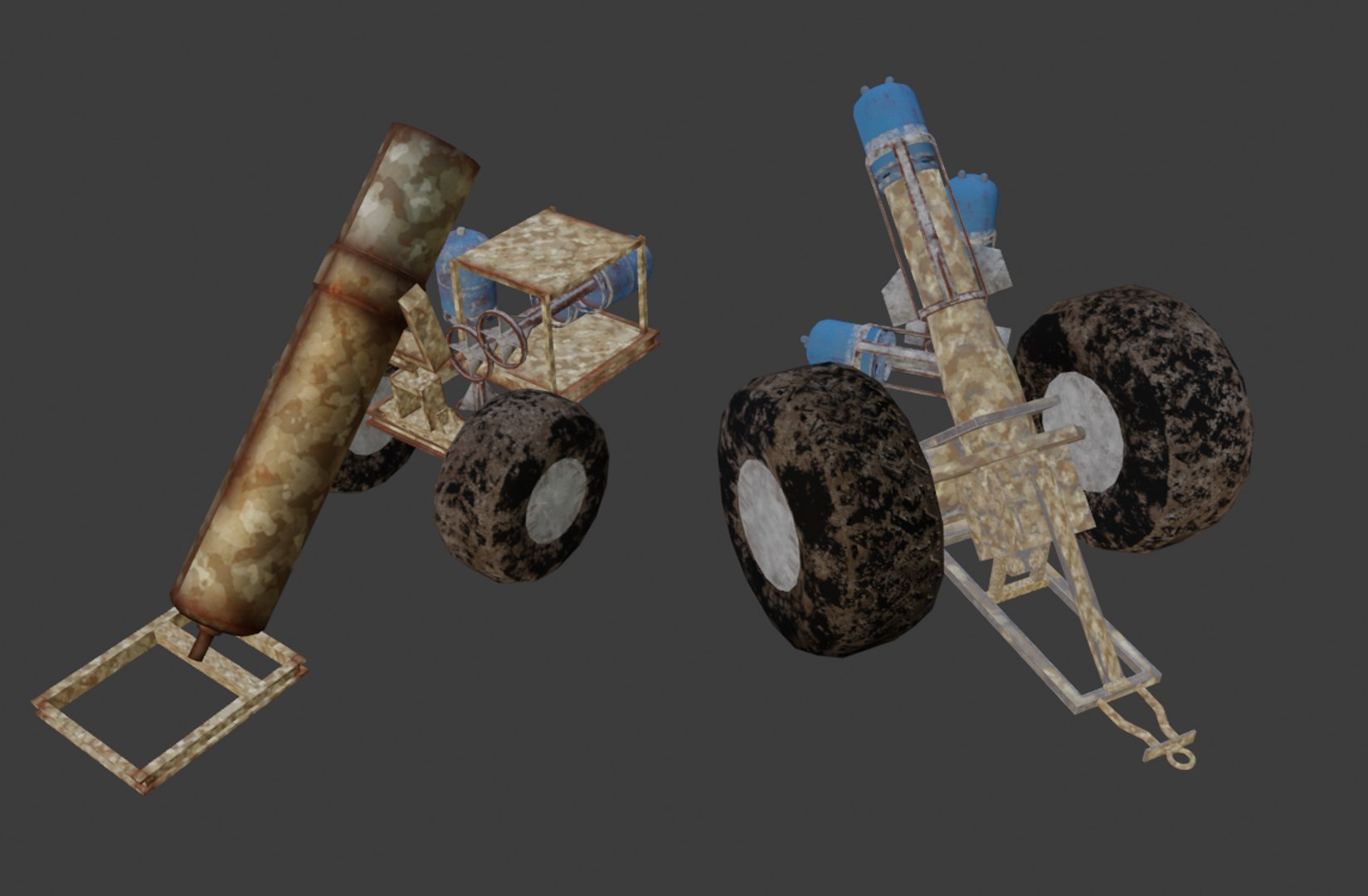 3D pack hell cannon weapon - TurboSquid 1592785