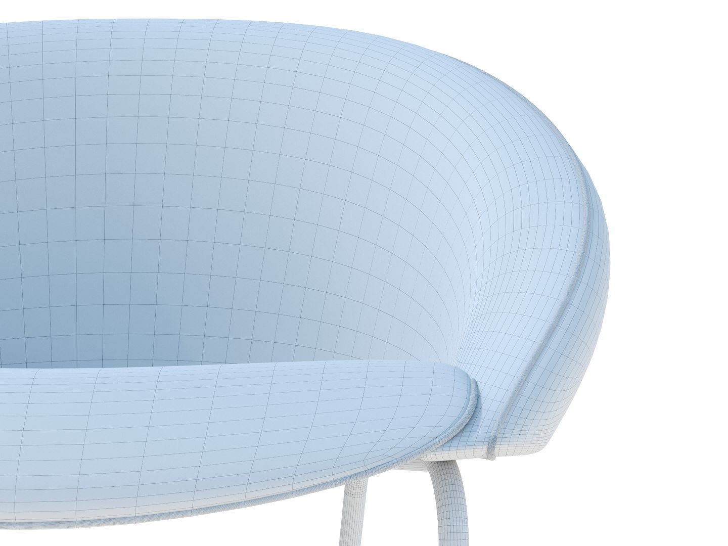 3D POLTRONA COCCINELLA BOOBAM model - TurboSquid 1998474