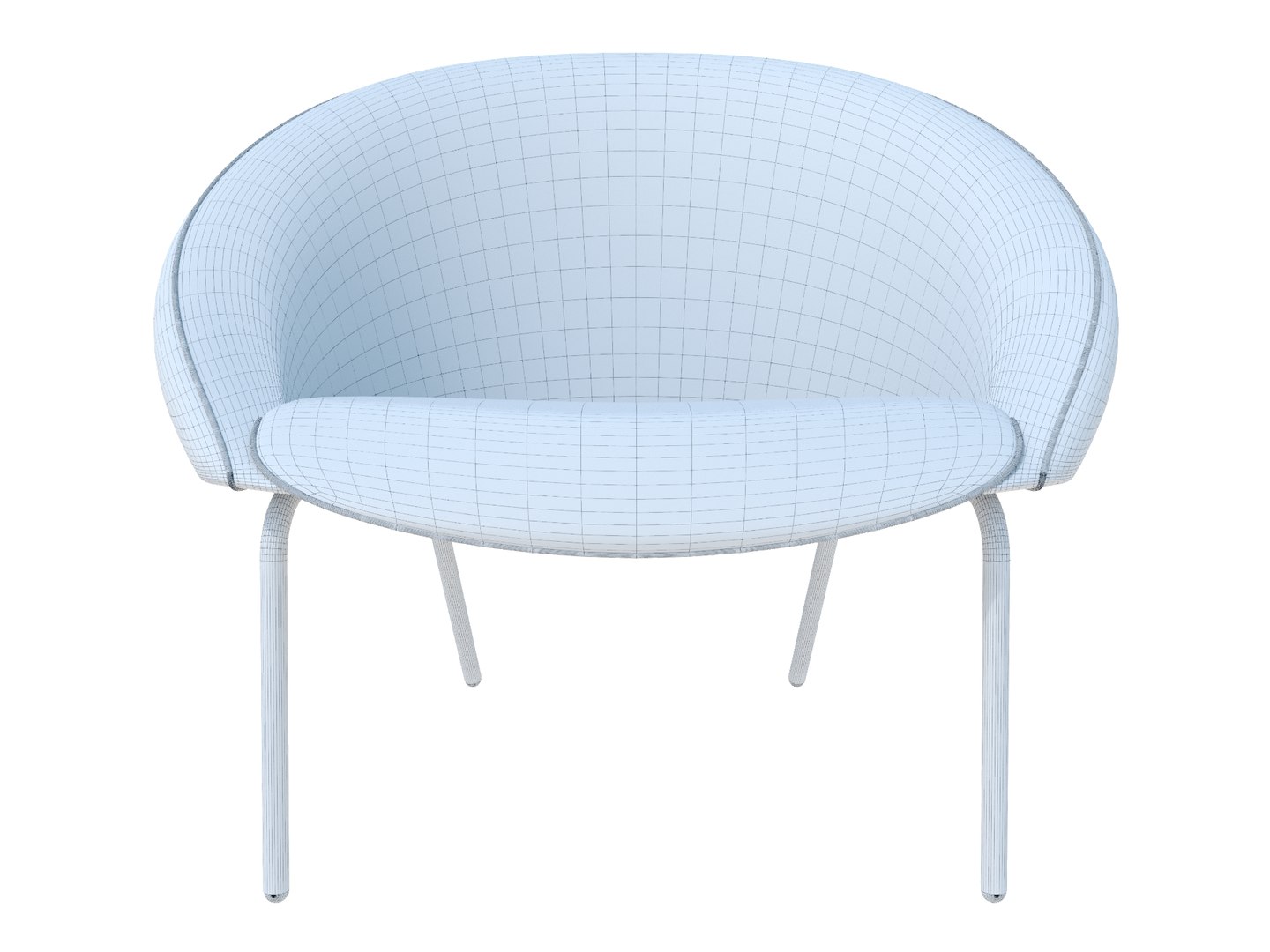 3D POLTRONA COCCINELLA BOOBAM model - TurboSquid 1998474