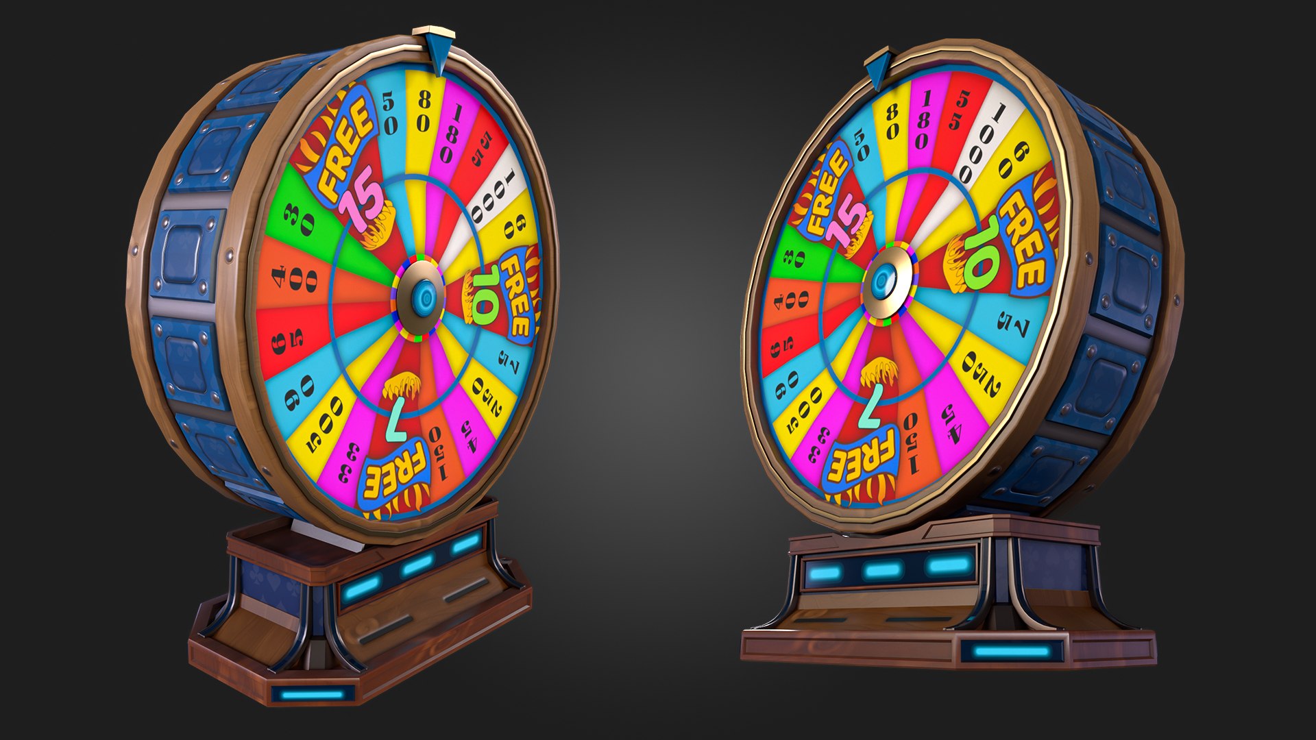 Lucky Spin Machine 3D - TurboSquid 2212955