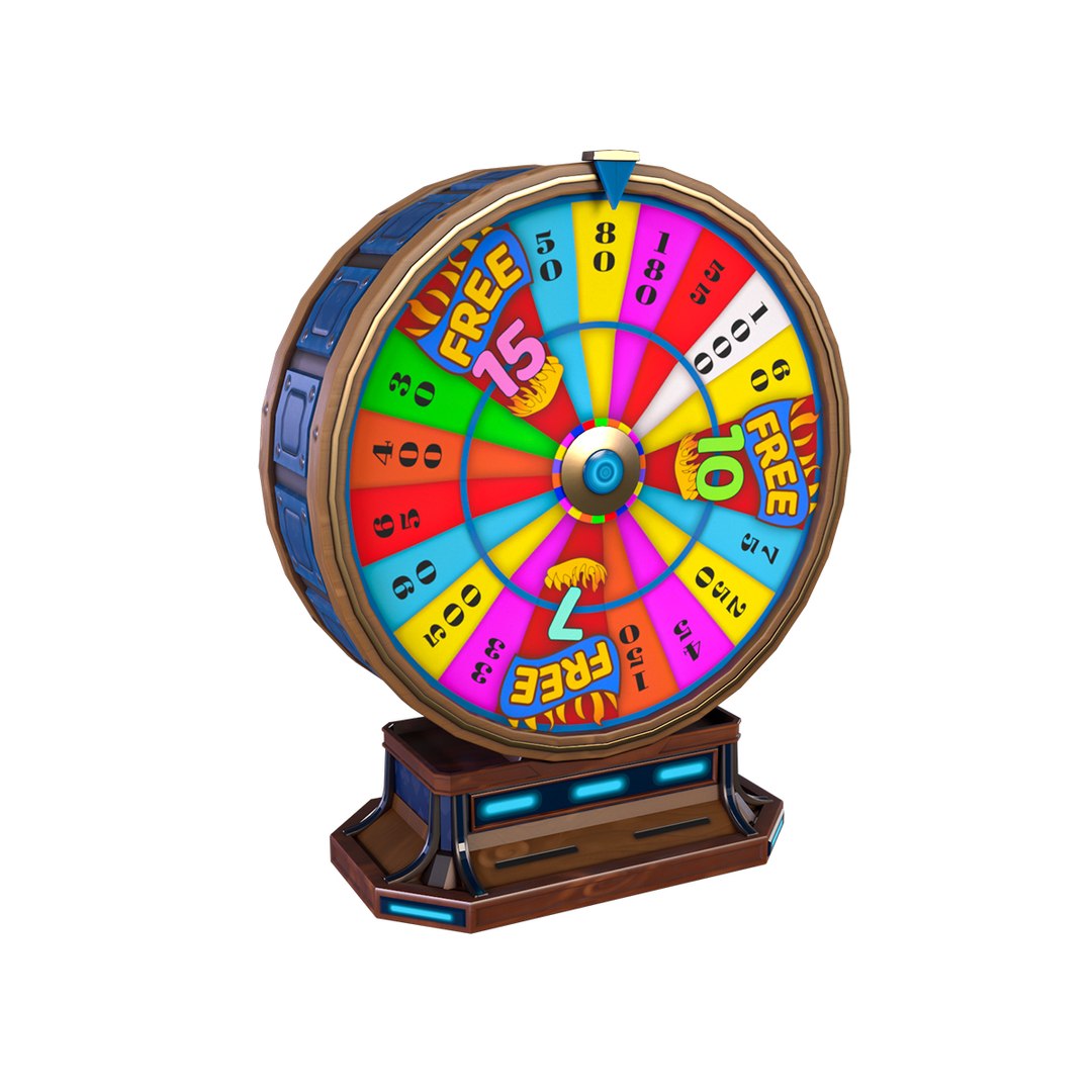 Lucky Spin Machine 3D - TurboSquid 2212955