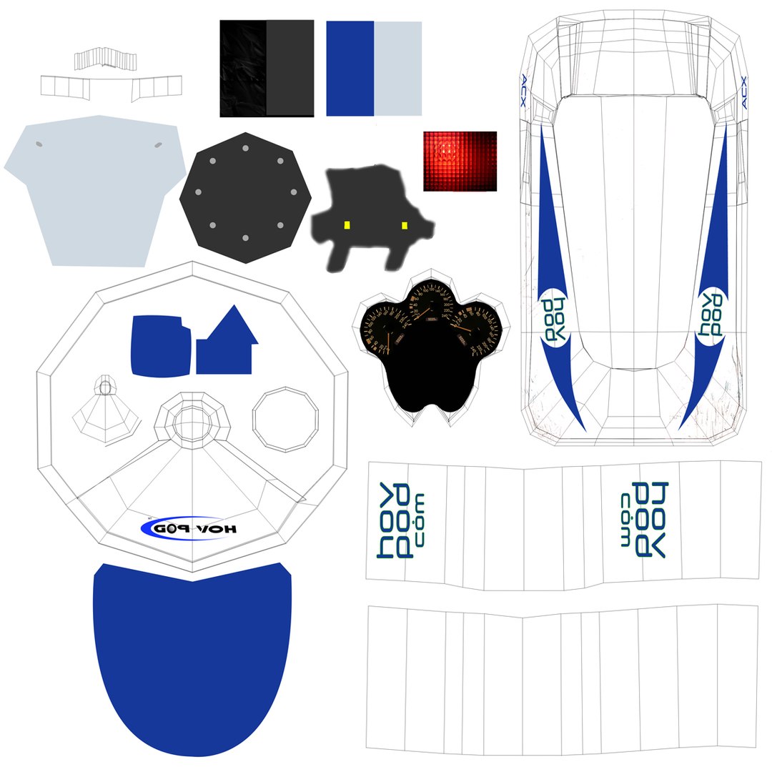 3d Model Hov Pod Hovercraft