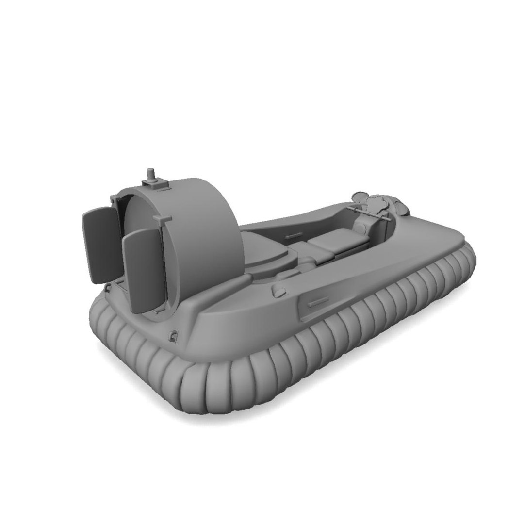 3d Model Hov Pod Hovercraft