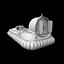3d Model Hov Pod Hovercraft