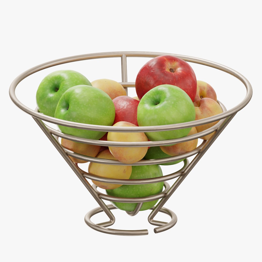 Spectrum Diversified Euro Fruit Bowl Set 20 3D Model - TurboSquid 1965456