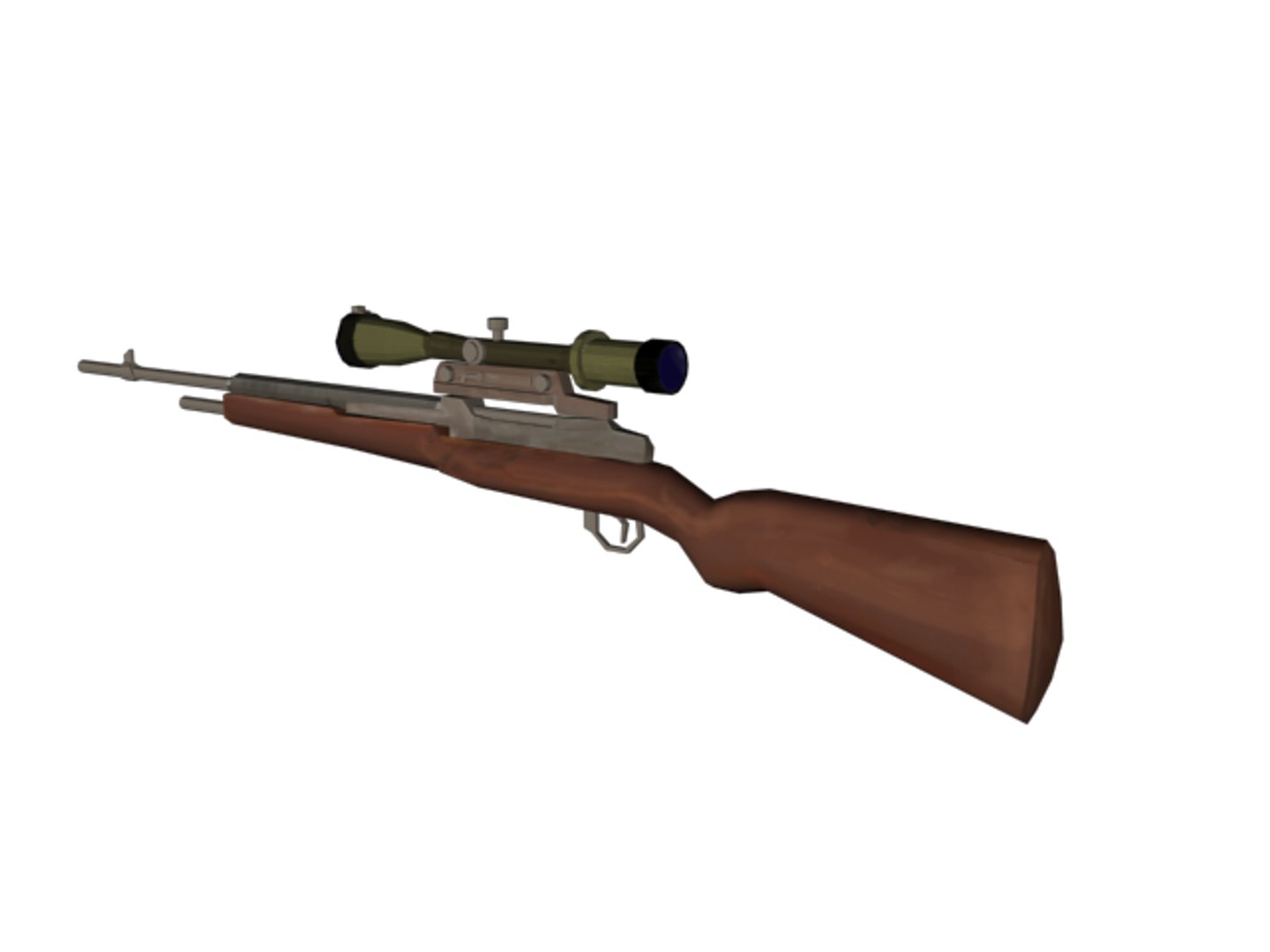 3d 3ds Sniper Rifle