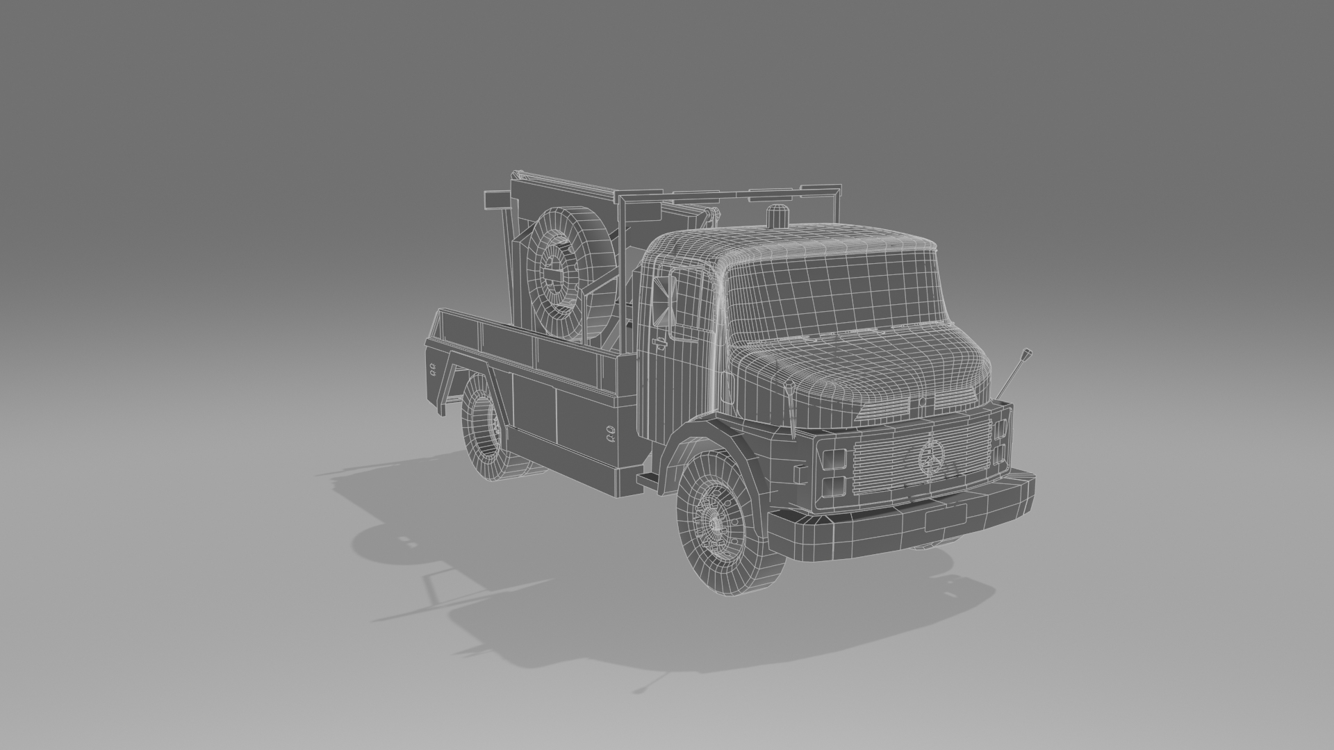 3D caminhão mercedes benz 1313 model - TurboSquid 1703494