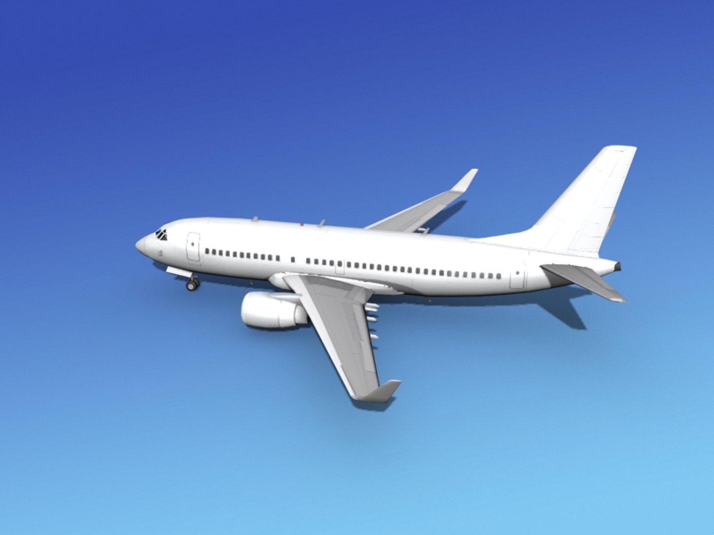 3d Boeing 737-700 737 737-700er