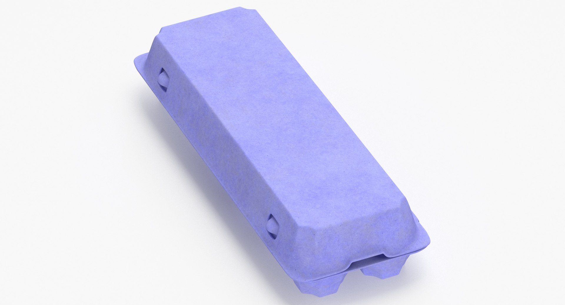 3D Paper Pulp Carton of Eggs 12 Color Variations Blank and Generic ...