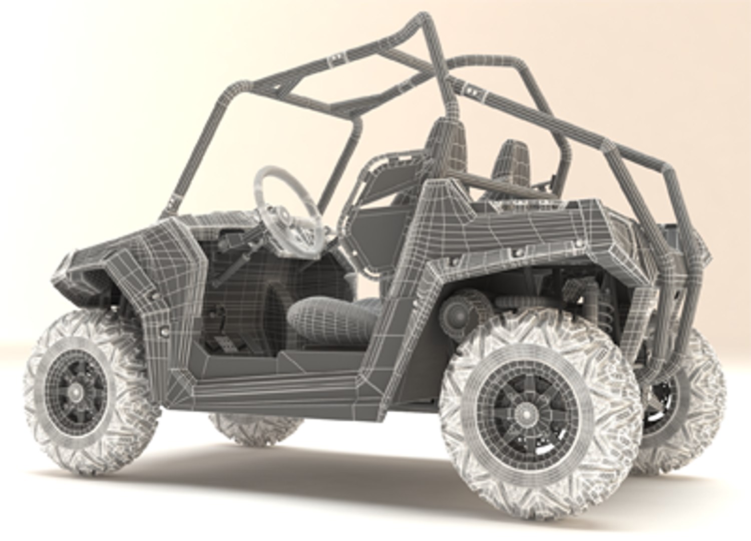 3ds Atv Polaris Ranger Rzr