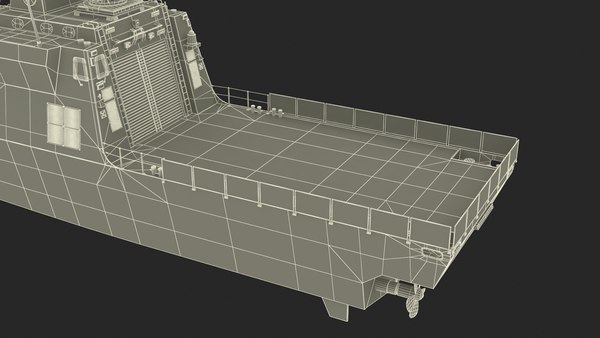 战斗舰级护卫舰海军3D模型 - TurboSquid 2328654