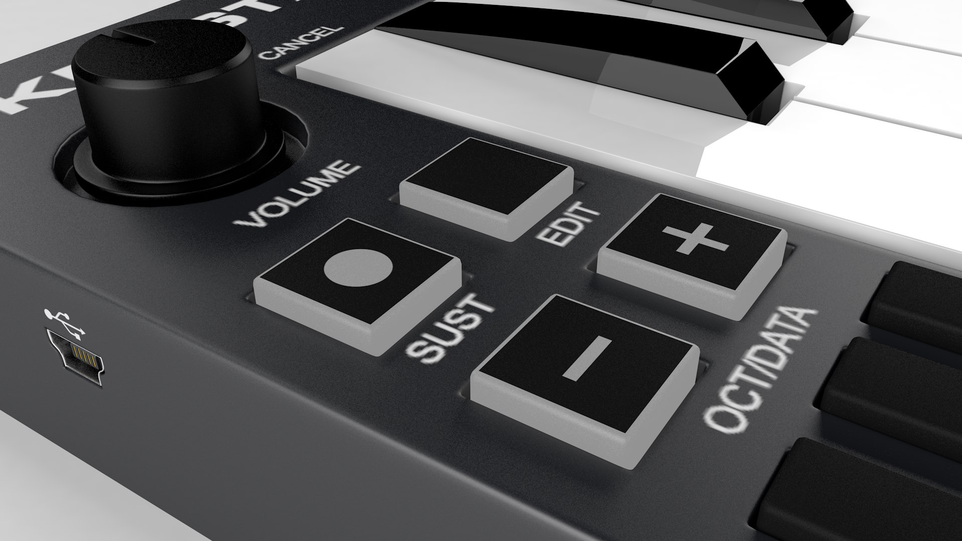 3D M-Audio Keystation Mini 32 - TurboSquid 2198928