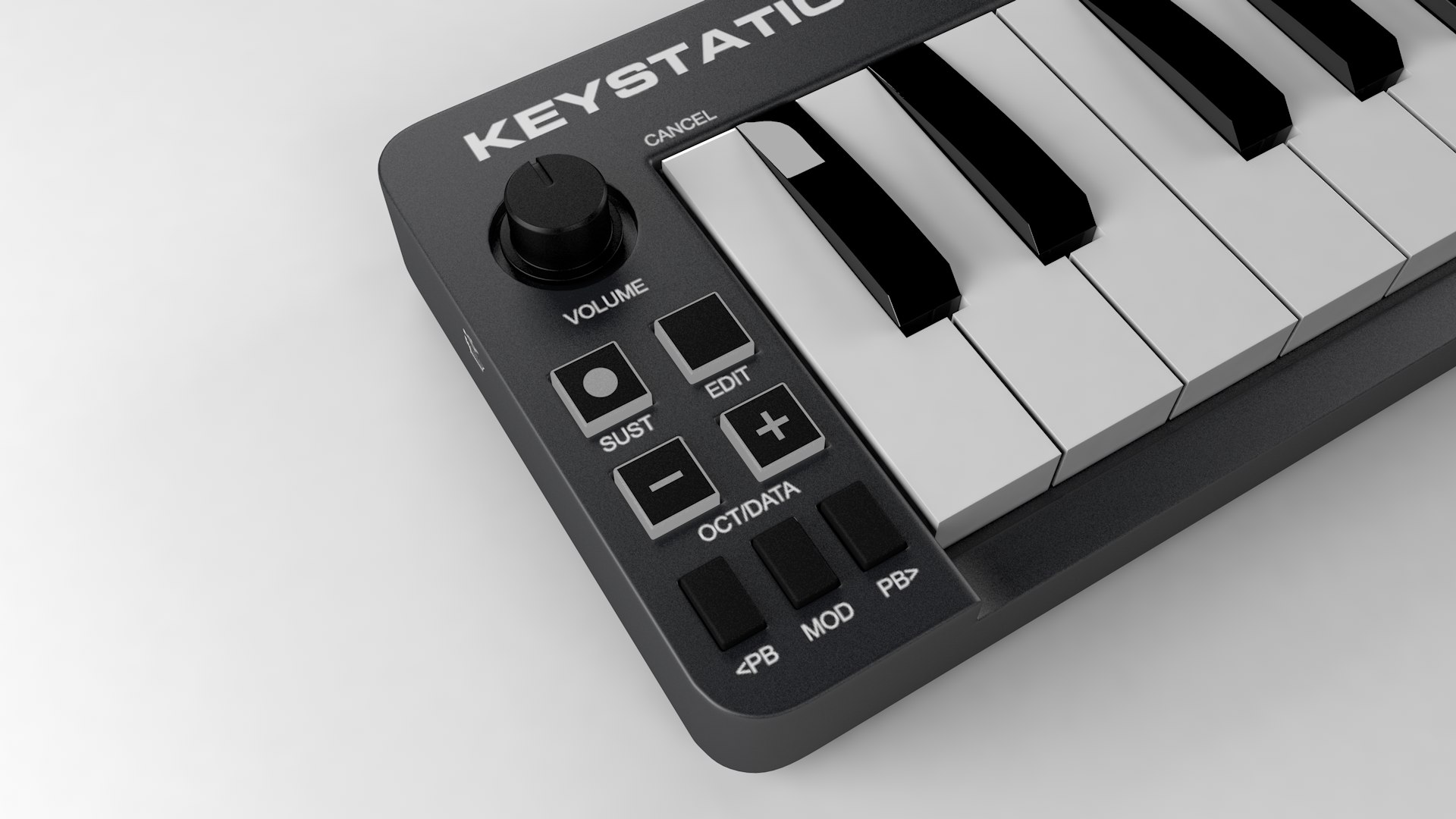 3D M-Audio Keystation Mini 32 - TurboSquid 2198928