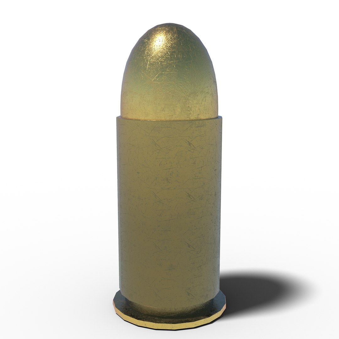3D Bullet Model - TurboSquid 2079593