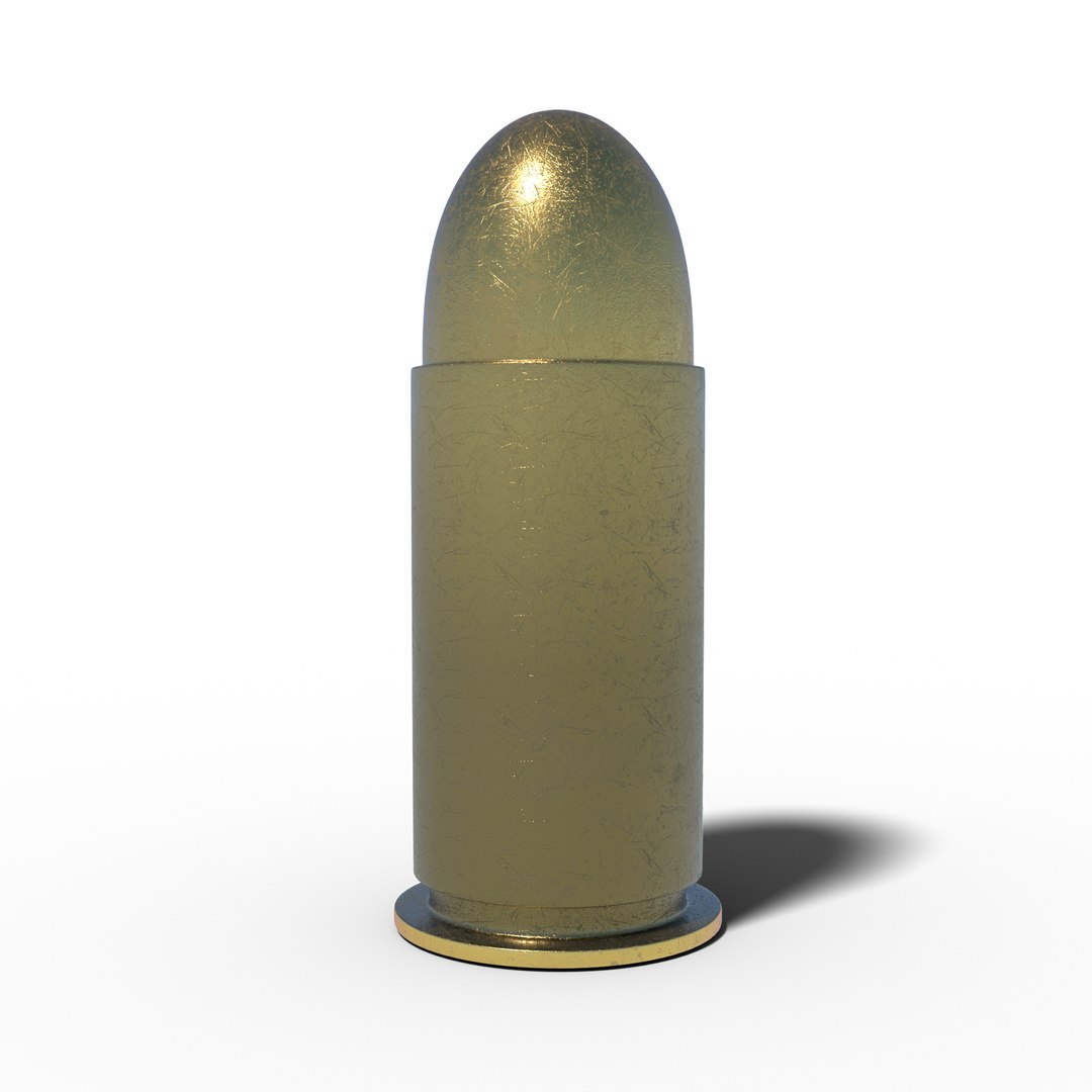 3D Bullet Model - TurboSquid 2079593