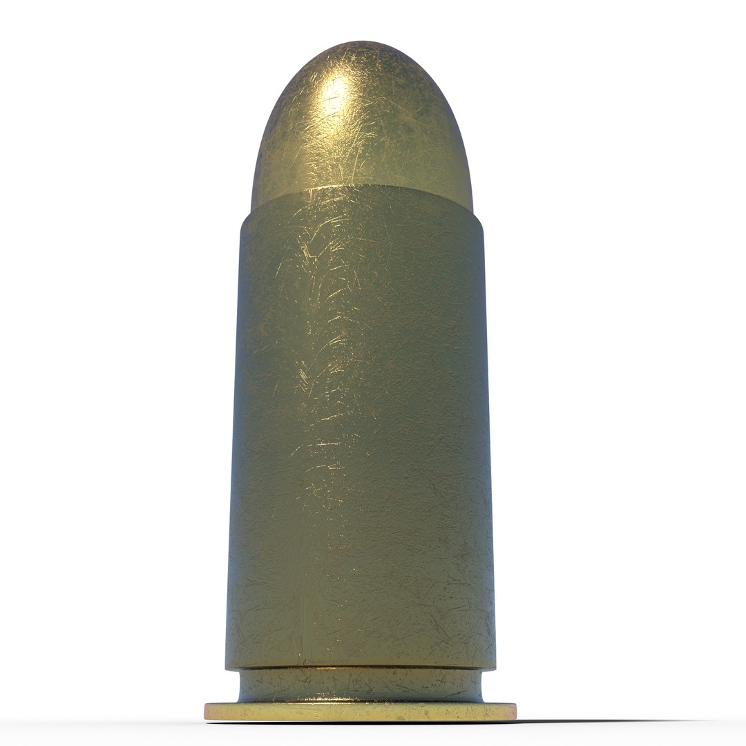 3D Bullet Model - TurboSquid 2079593