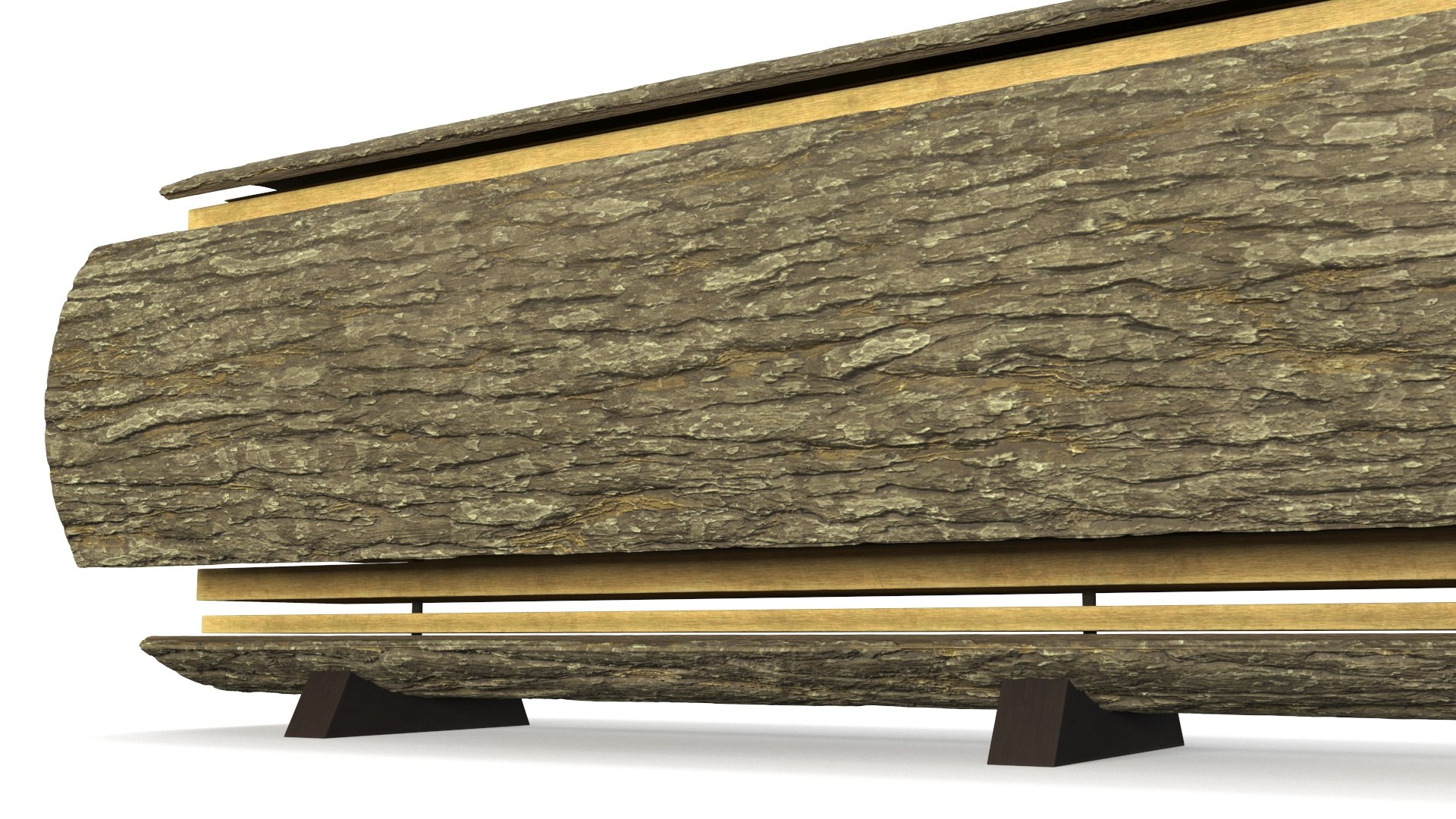 Log Cross Section 3D Model - TurboSquid 2271667