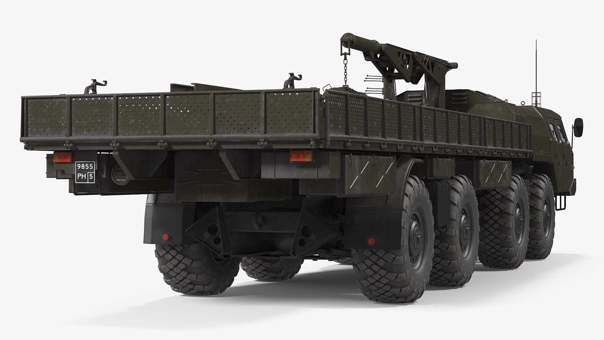 Maz 7310 transport vehicle 3D model - TurboSquid 1550731