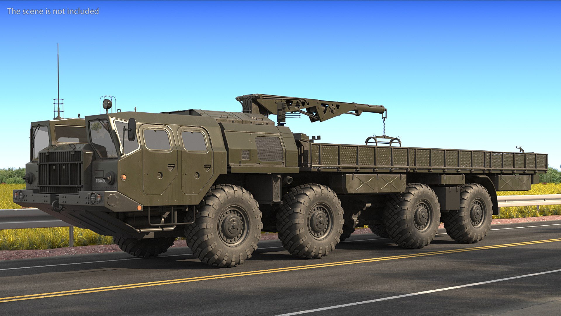 Maz 7310 Transport Vehicle 3D Model - TurboSquid 1550731