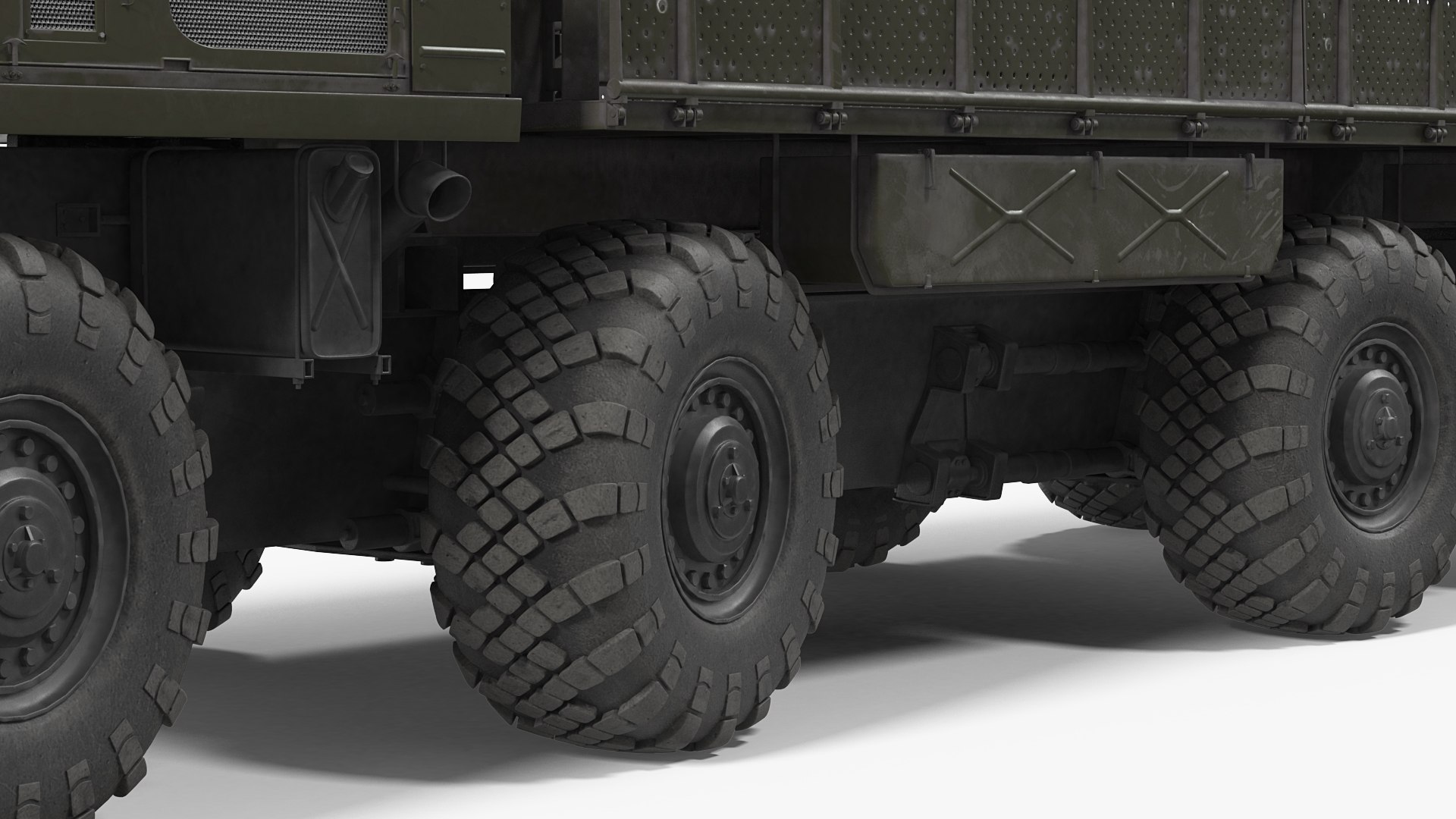 Maz 7310 transport vehicle 3D model - TurboSquid 1550731