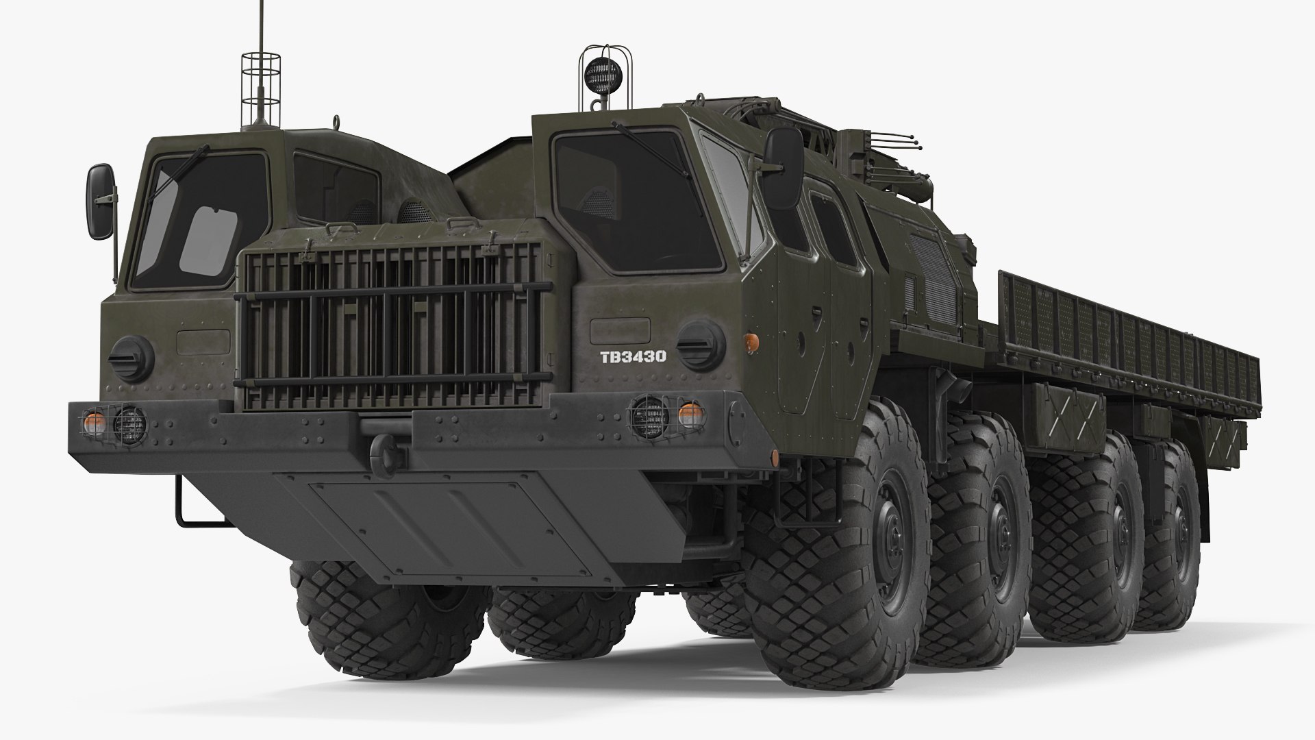 Maz 7310 transport vehicle 3D model - TurboSquid 1550731