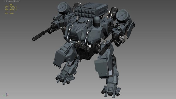 modelo 3d V Mech - TurboSquid 1012592