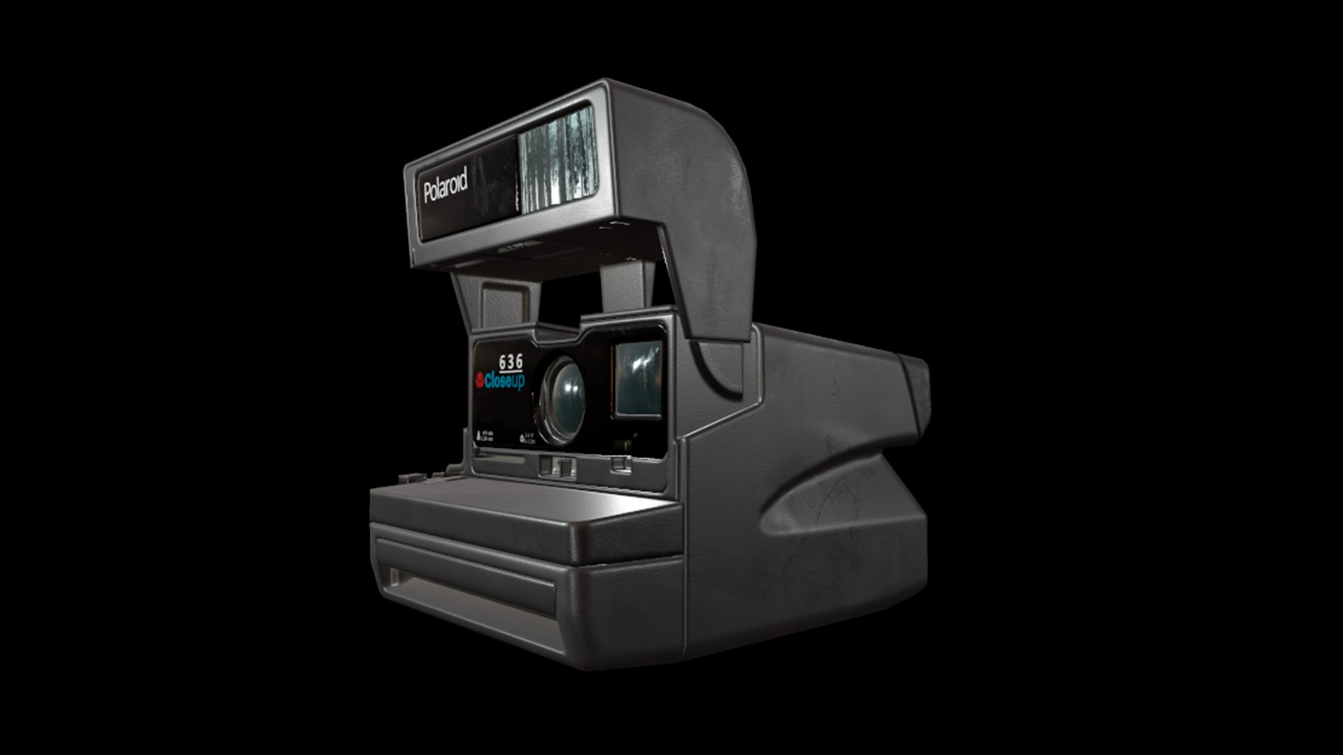 Camera Polaroid - PBR Game Ready 3D - TurboSquid 1883927
