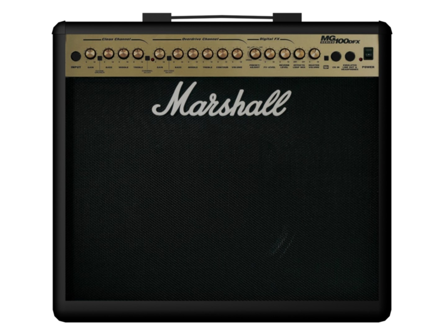 Marshall Amp 3d Model