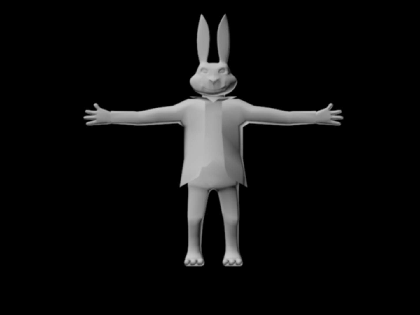 3D Rabbit Character Model - TurboSquid 1155958