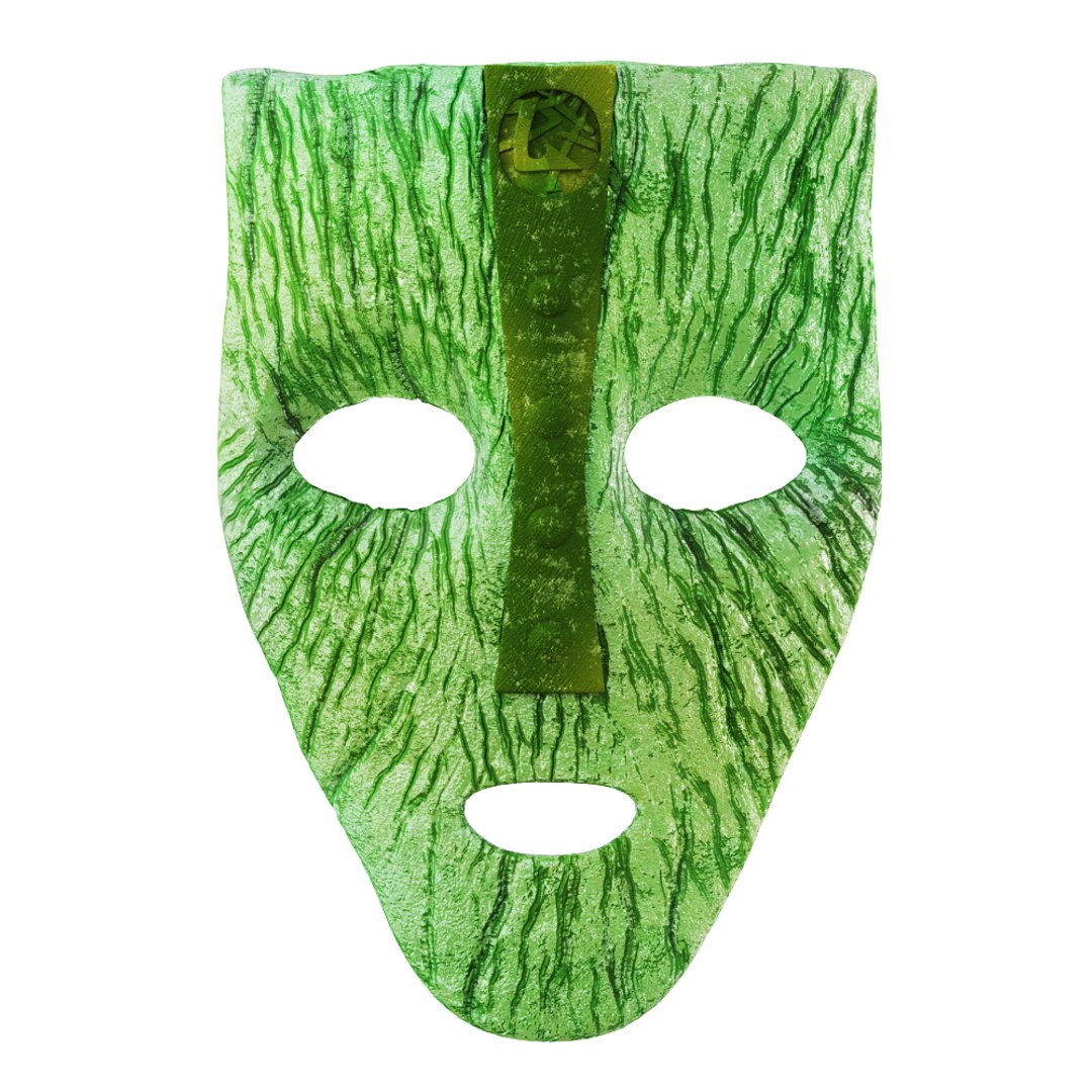 3D Mask From The Movie The Mask Model - TurboSquid 1728924