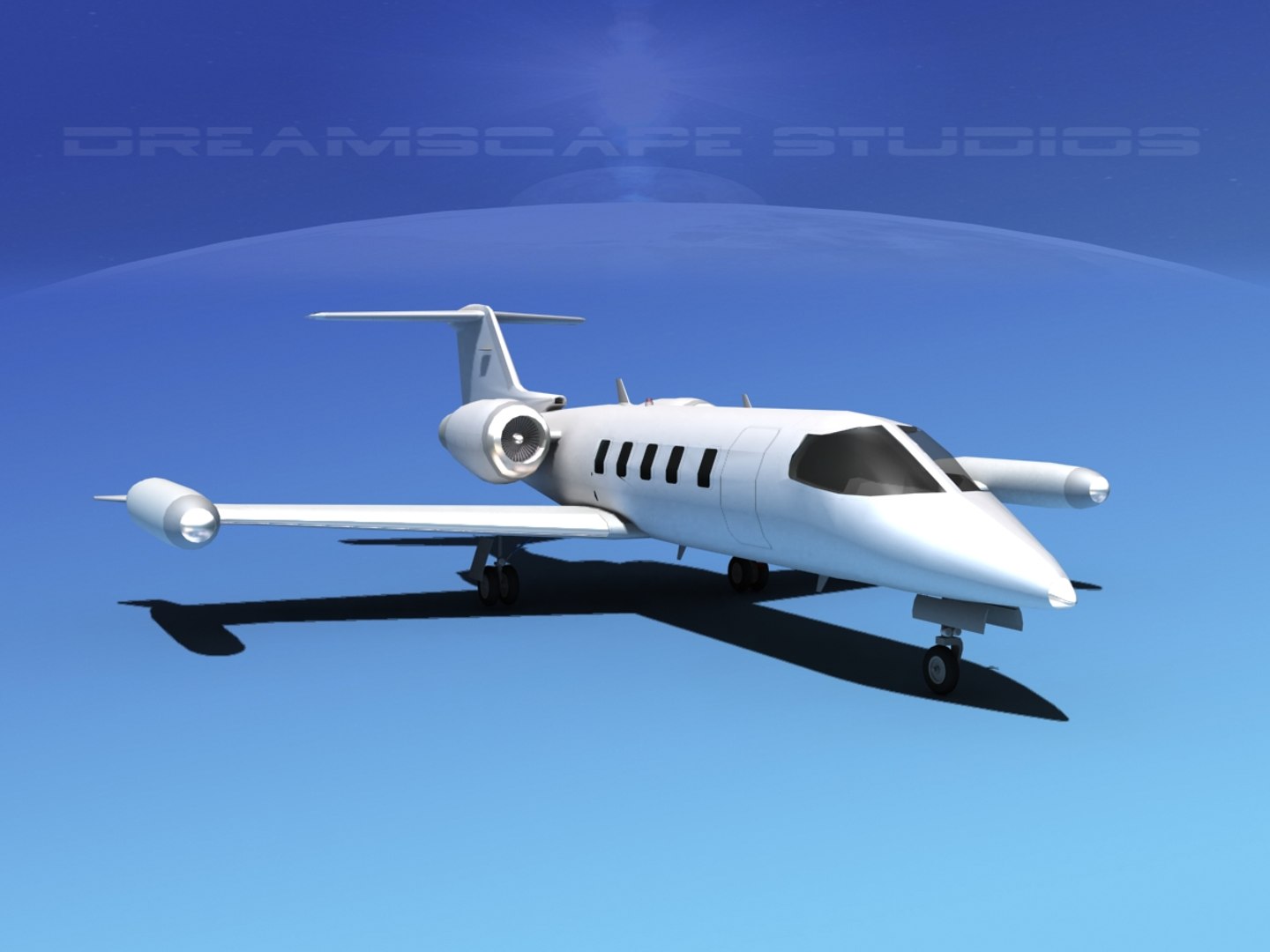 Learjet 35 3d 3ds
