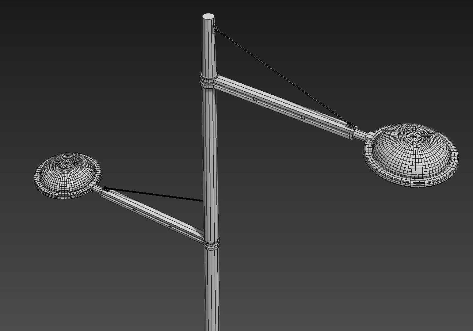 3d model street light