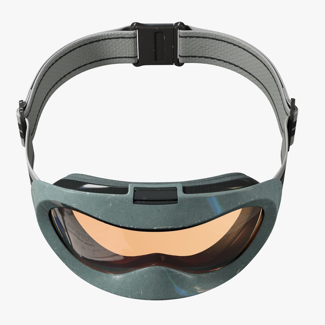ski goggles 3d model