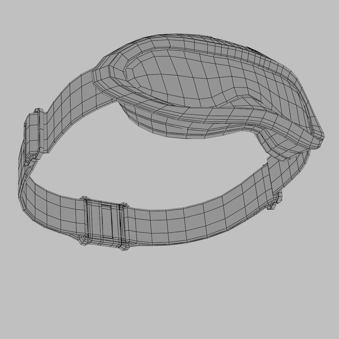 ski goggles 3d model