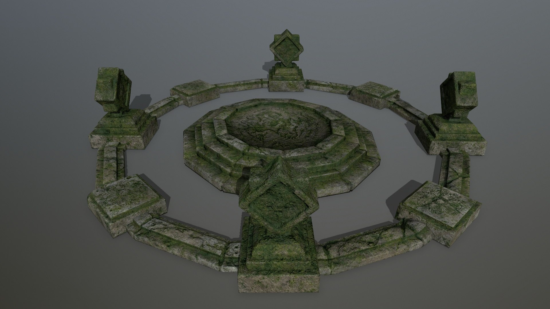 Temple 3D - TurboSquid 1372122