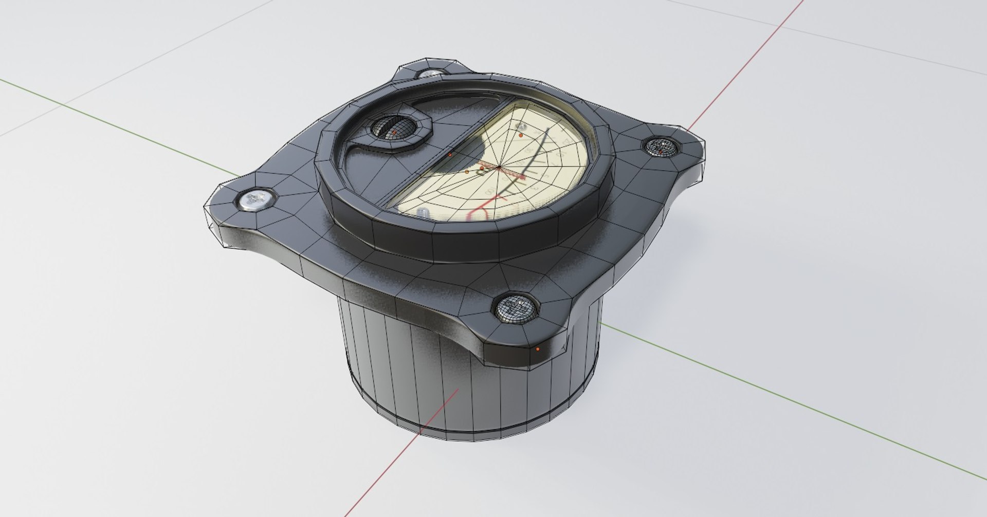 3D Electronic Meter Model - TurboSquid 1545606