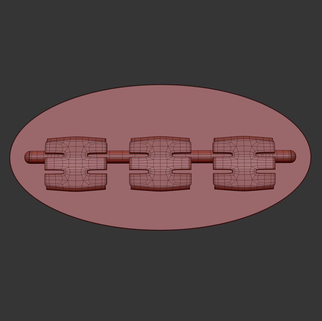 3D Model Kids Playground BENCH ELLIPSON IN SOCKET JEL-0136 - TurboSquid ...