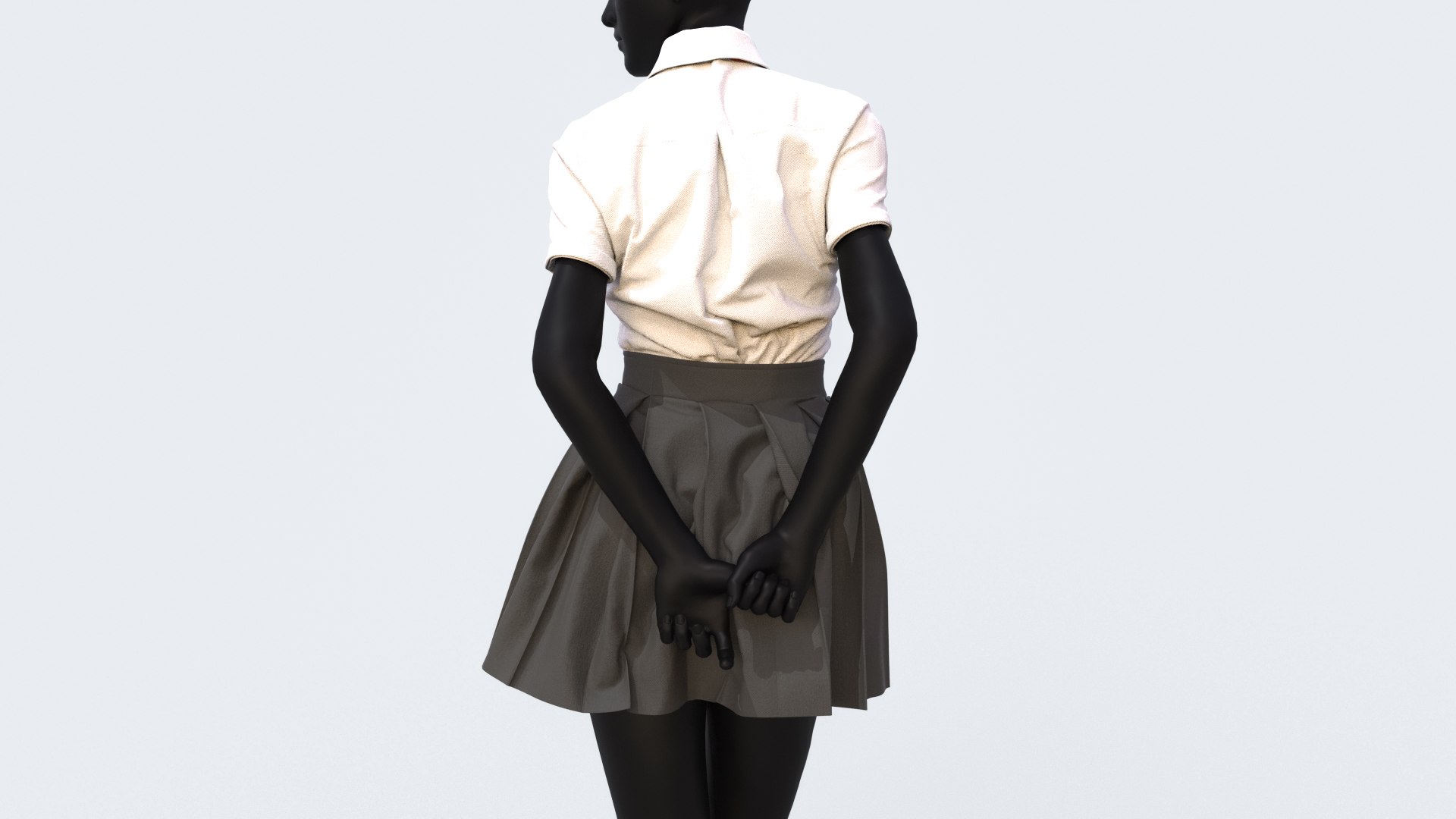 Realistic 3D Models Of School Uniforms Model - TurboSquid 2031992