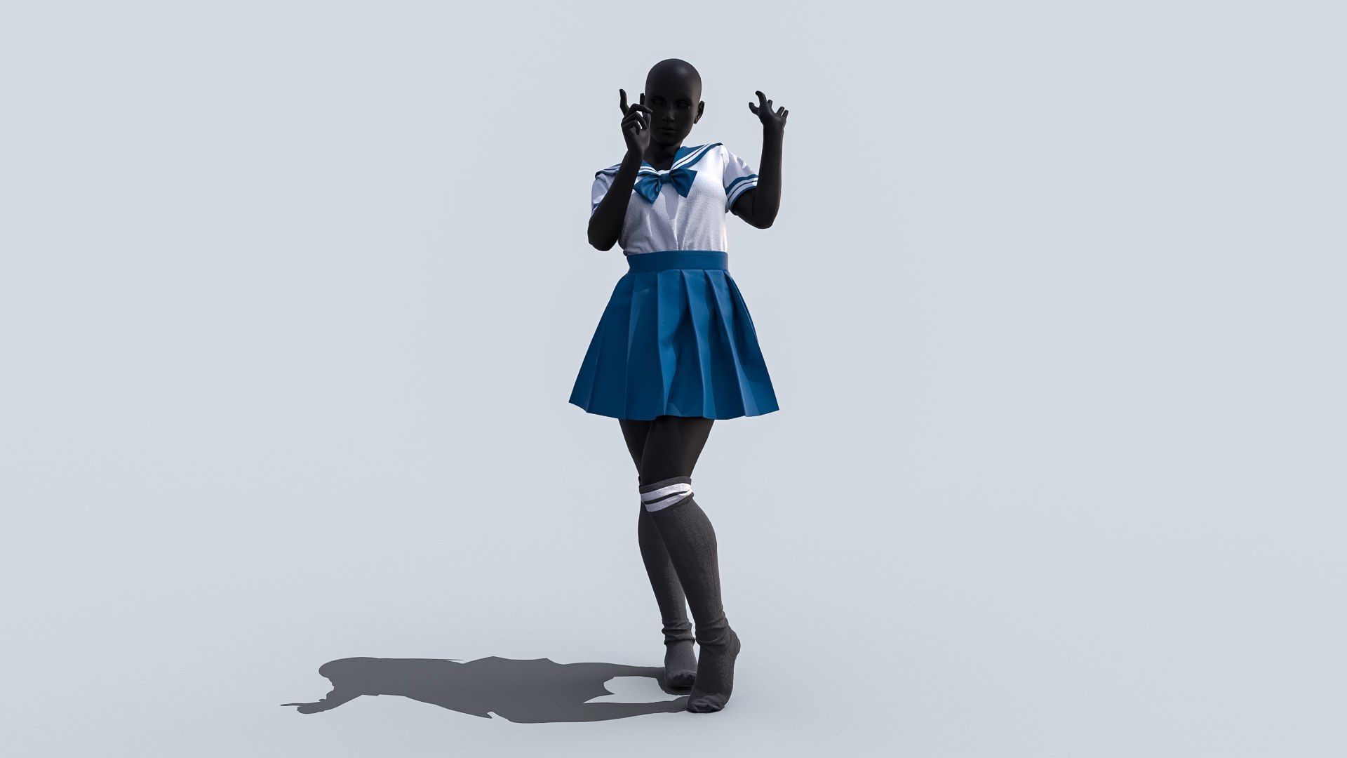 Realistic 3D Models Of School Uniforms Model - TurboSquid 2031992