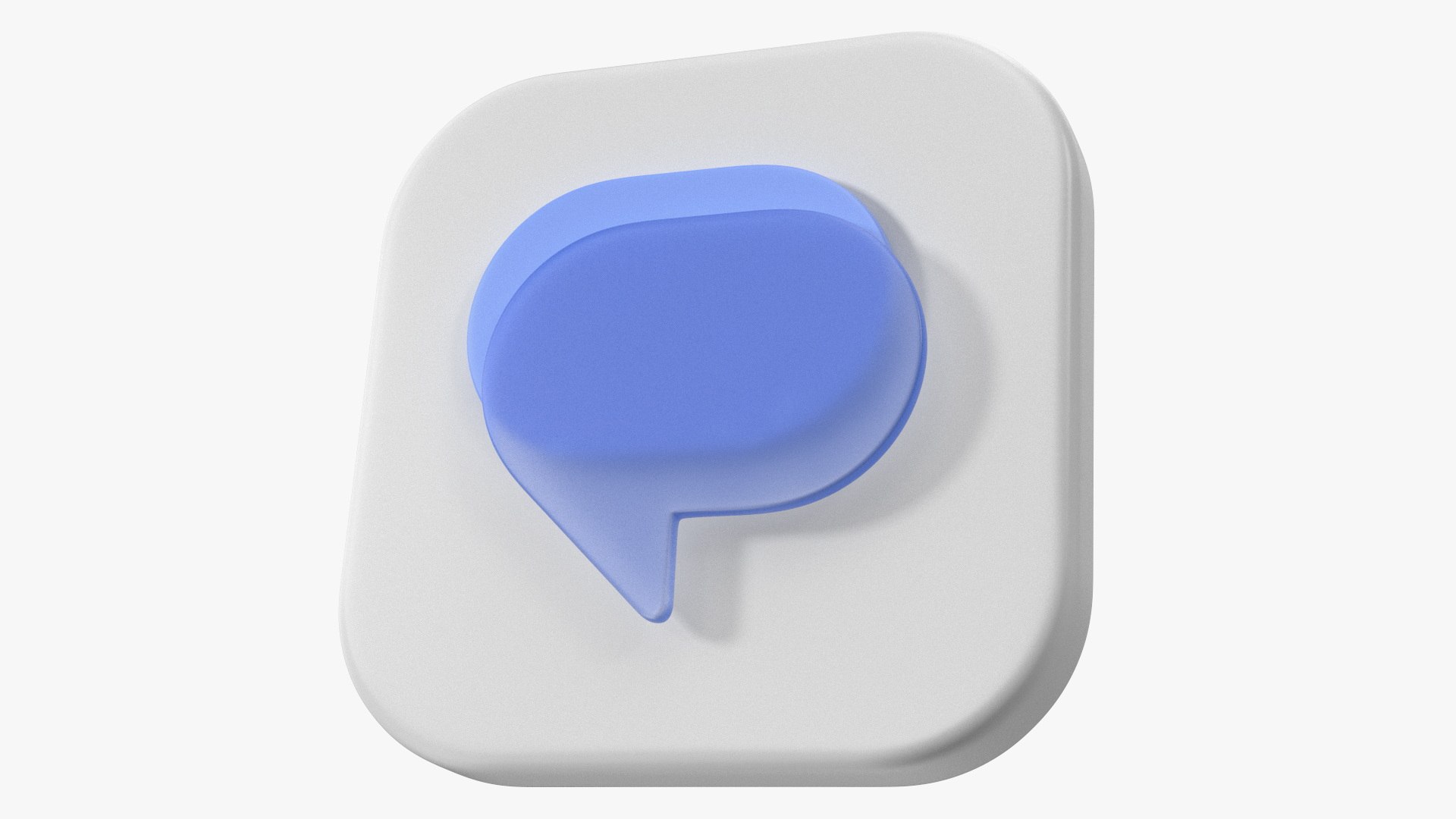 3D Google Messages Icon Model - TurboSquid 2276454