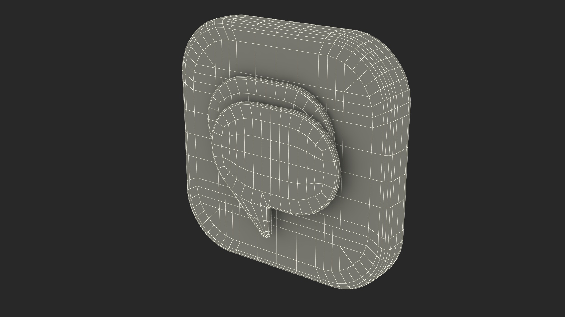 3D Google Messages Icon Model - TurboSquid 2276454