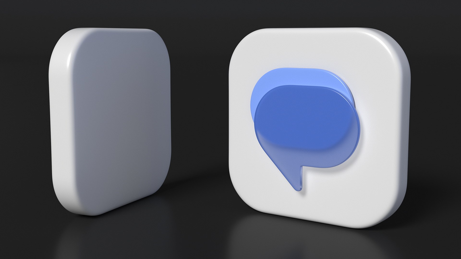 3D Google Messages Icon Model - TurboSquid 2276454