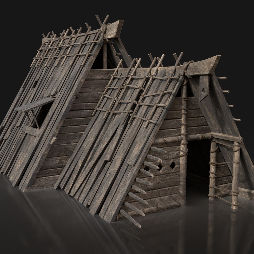 3D Viking North Village Model - TurboSquid 1551047
