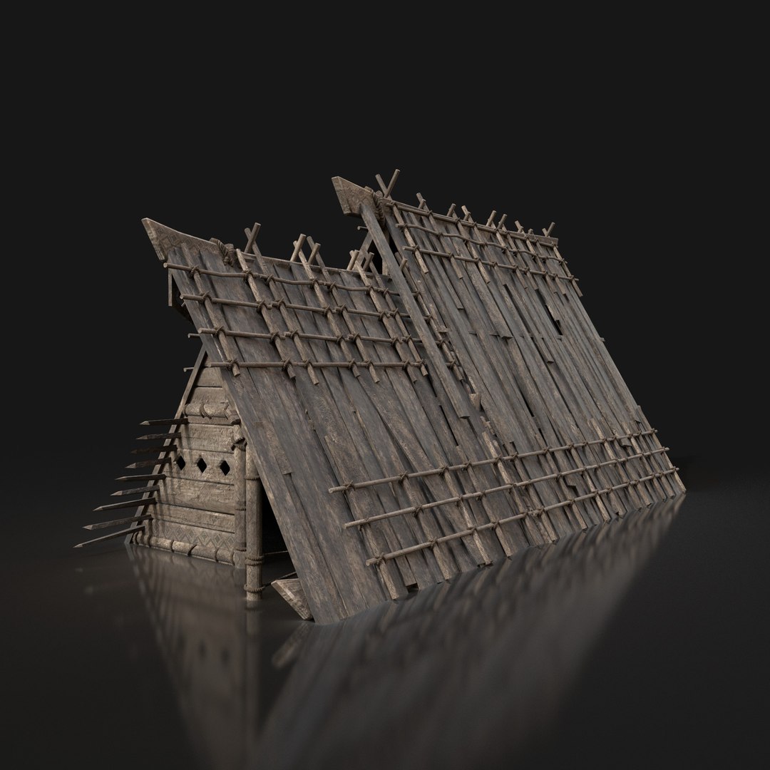 3D Viking North Village Model - TurboSquid 1551047